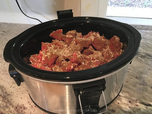 Easiest Ever Ground Beef in a Slow Cooker - Our Life in the Shire
