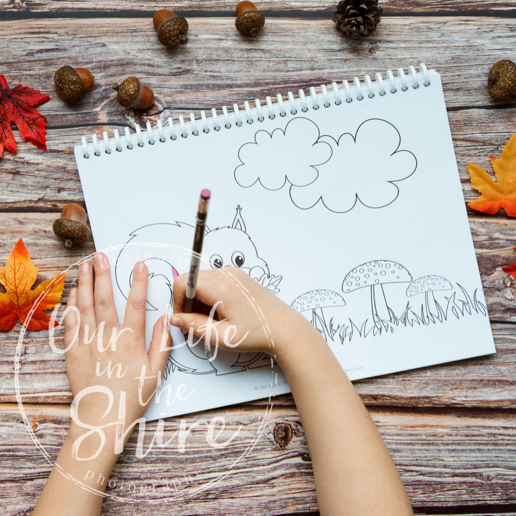 Kids Coloring Pages and Activities for Fall - Our Life in the Shire